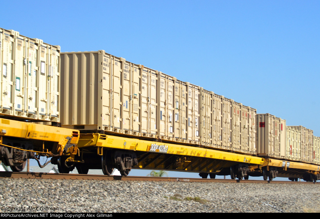 DODX 42262 Southbound, Loaded